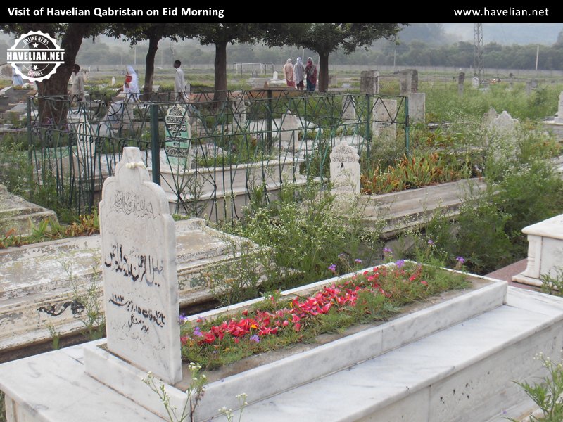 Visit of Havelian Qabristan on Eid Morning